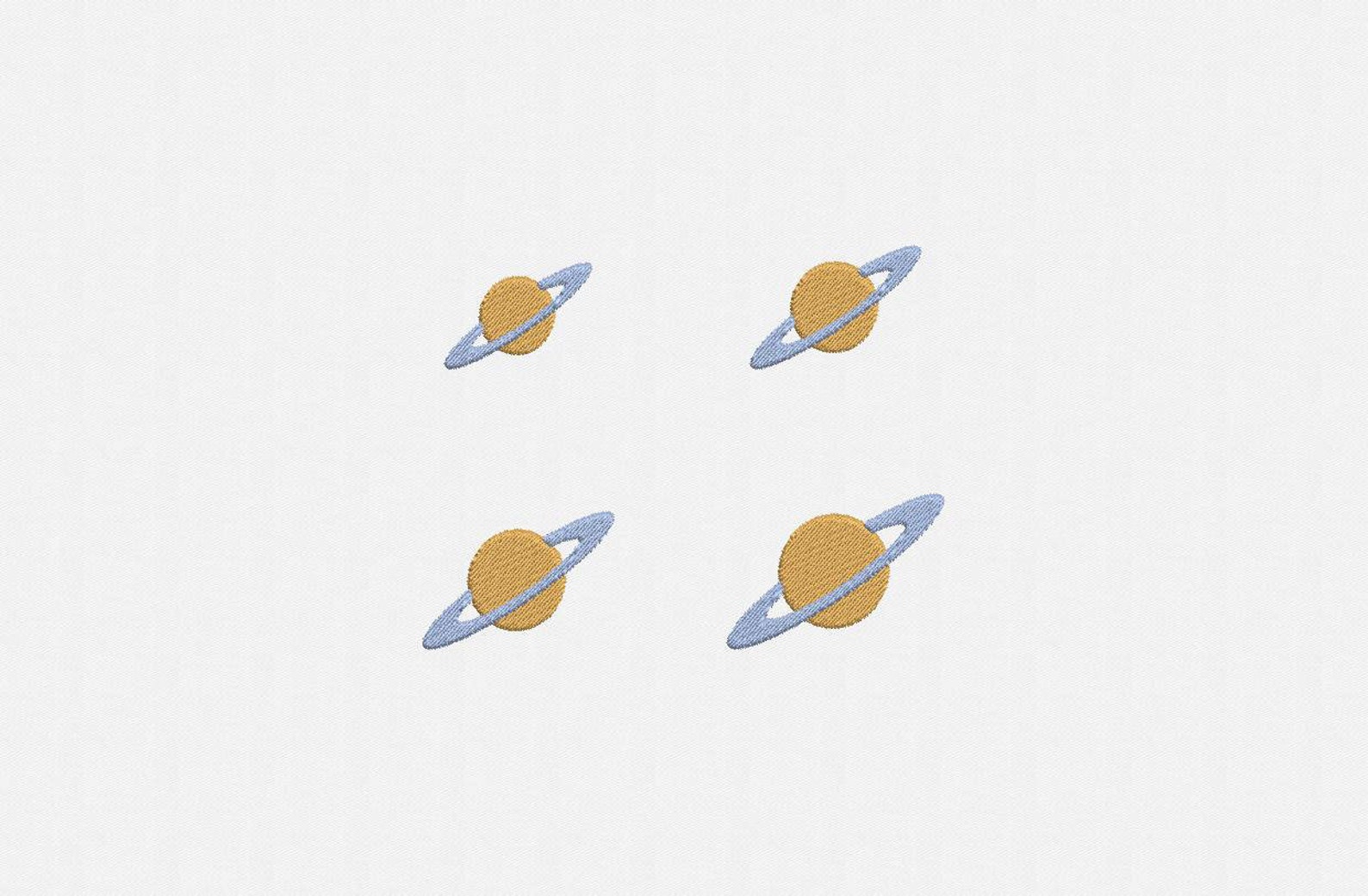 Mini Universe Machine Embroidery Designs Pack 7 Designs by 4 | Etsy