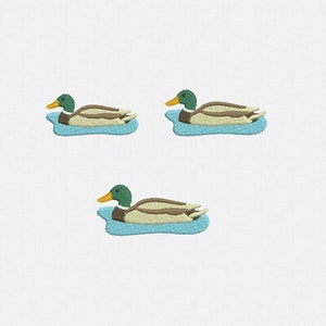 Mini Cattails, Mallard Duck, Loon Machine Embroidery Designs: 5 Designs ...