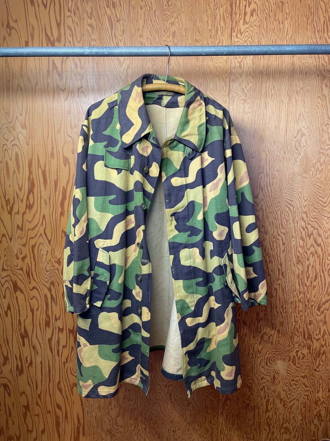 1960s Czech Salamander Camo Jacket - Etsy