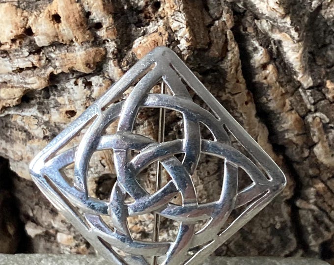 A Gorgeous Classic Silver Celtic Design Brooch SKU9027 - Etsy