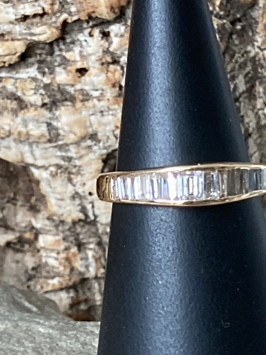 A Gorgeous Unusual 18ct Gold Diamond Band or Eternity Ring SKU8367 - Etsy