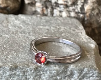 Sapphire Simple Ring - Etsy