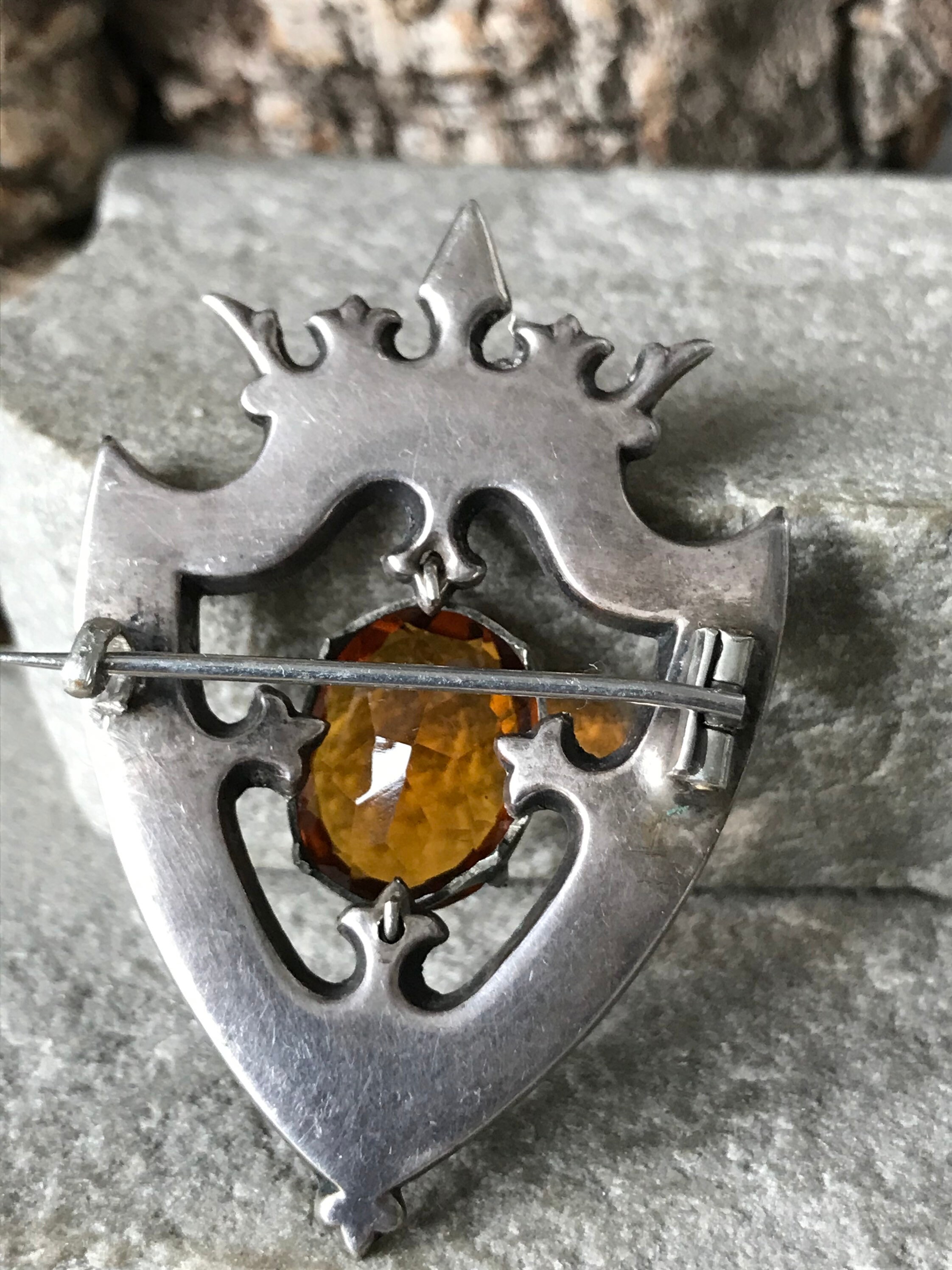 A Stunning Vintage Silver Luckenbooth Brooch SKU4151 | Etsy