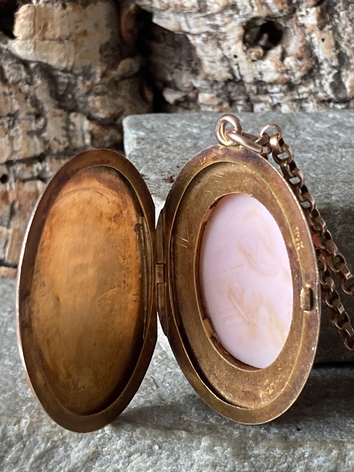 A Wonderful Victorian Gold Cameo Locket and Chain SKU4760 - Etsy