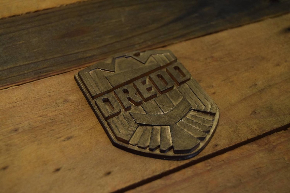 Judge Dredd Megacity One Justice Dept Badge | Etsy UK