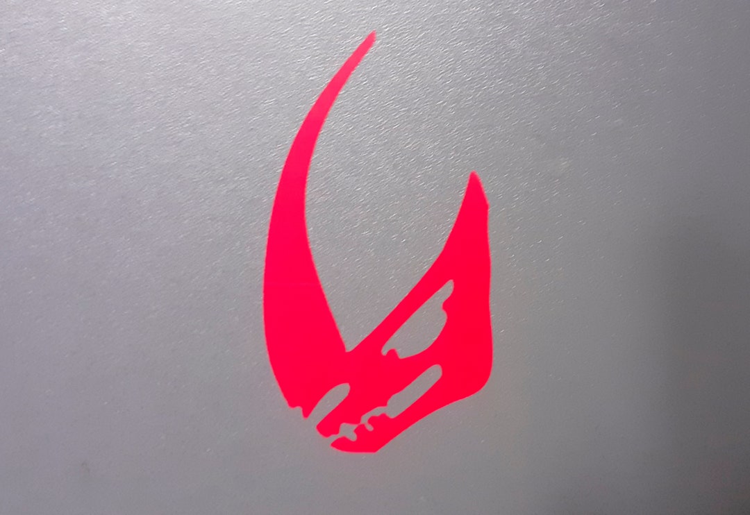 Mando Mudhorn Sigil Armour Shoulder Vinyl Decal - Etsy