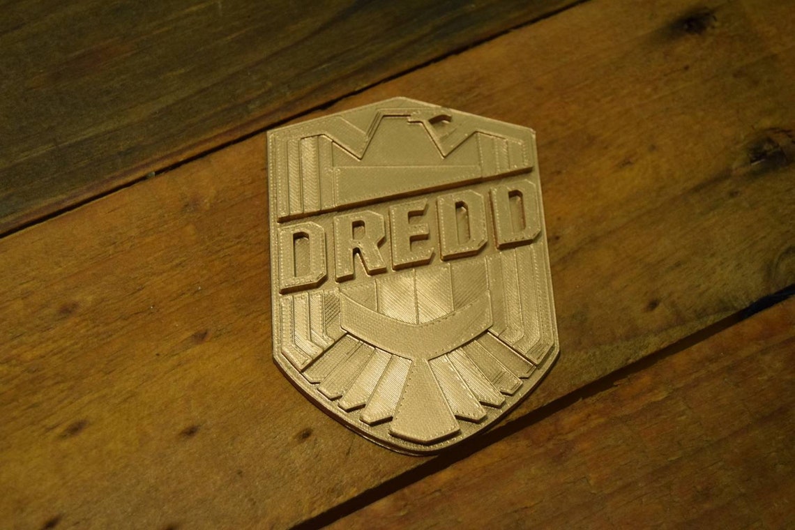 Judge Dredd Megacity One Justice Dept Badge | Etsy UK