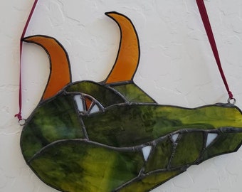 Stained Glass Alligator - Etsy