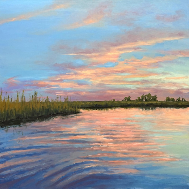 Water Reflection Art - Etsy