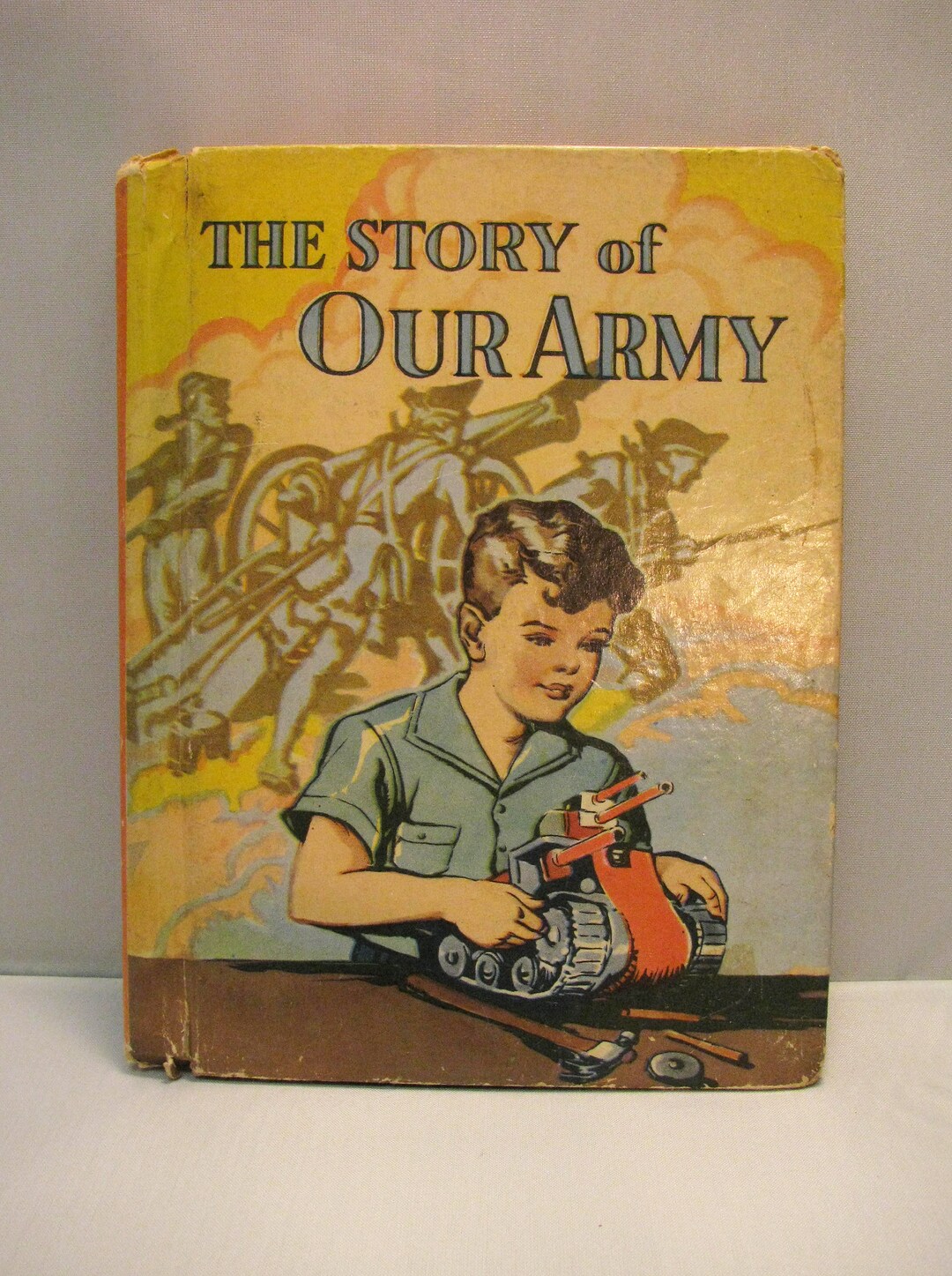 The Story of Our Army Vintage 1942 Children's Book Mcloughlin Bros, Inc ...