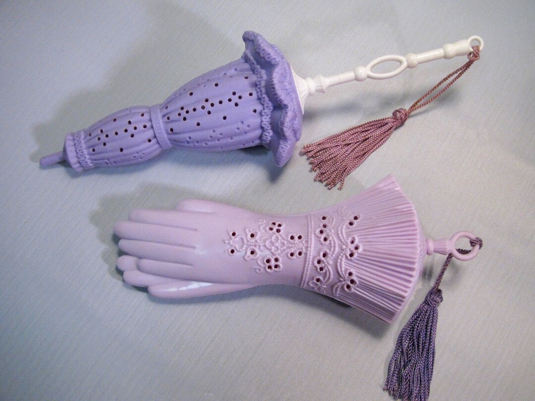 Avon Pomander Set of Victorian Style Scent Diffusers Purple - Etsy