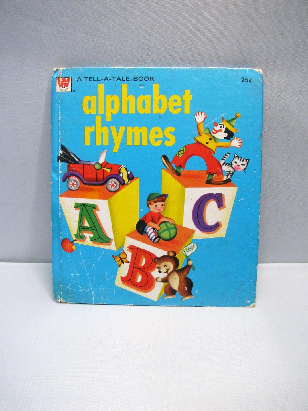 Alphabet Rhymes 1956 Whitman Publishing Tell-a-tale Book Pictures by ...