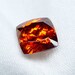 2.65ct Sphalerite Square Cut Gemstone From Spain - Spanish Sphalerite - Etsy