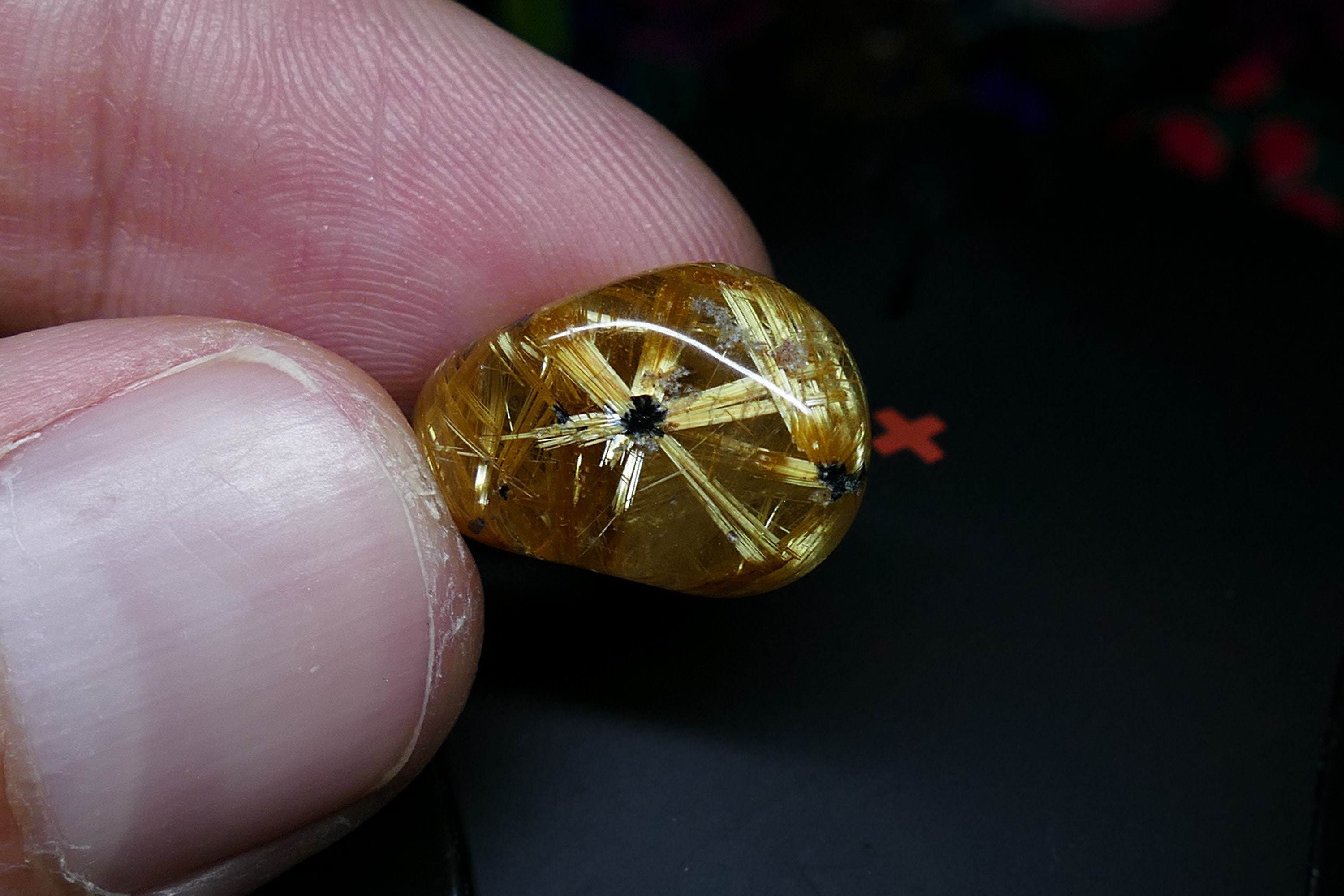 Rare Star Rutilated Quartz Crystal Rutile Quartz Polished | Etsy