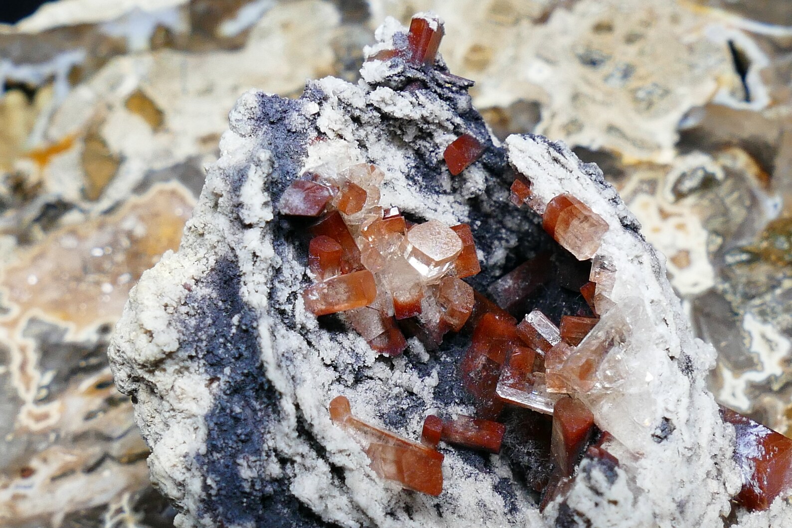 Topaz Crystal Cluster Geode Mineral Specimen | Etsy