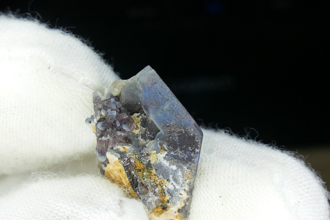 Amas de cristaux de quartz papagoite d'Afrique du Sud Rare 12,51 - Etsy ...