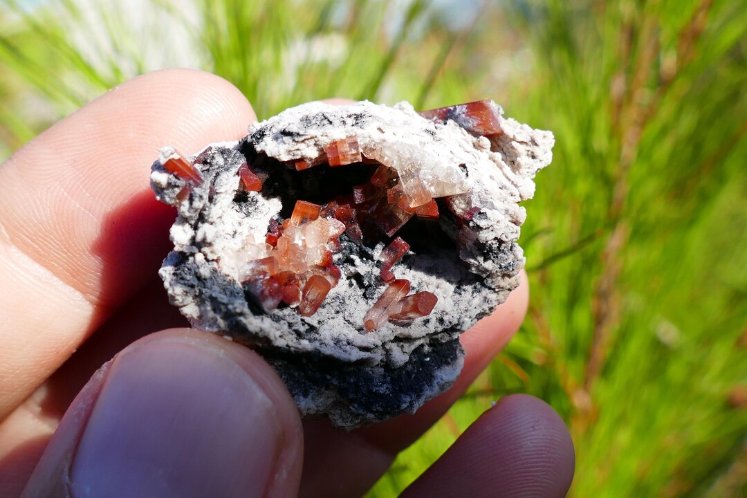 Topaz Crystal Cluster Geode Mineral Specimen - Etsy