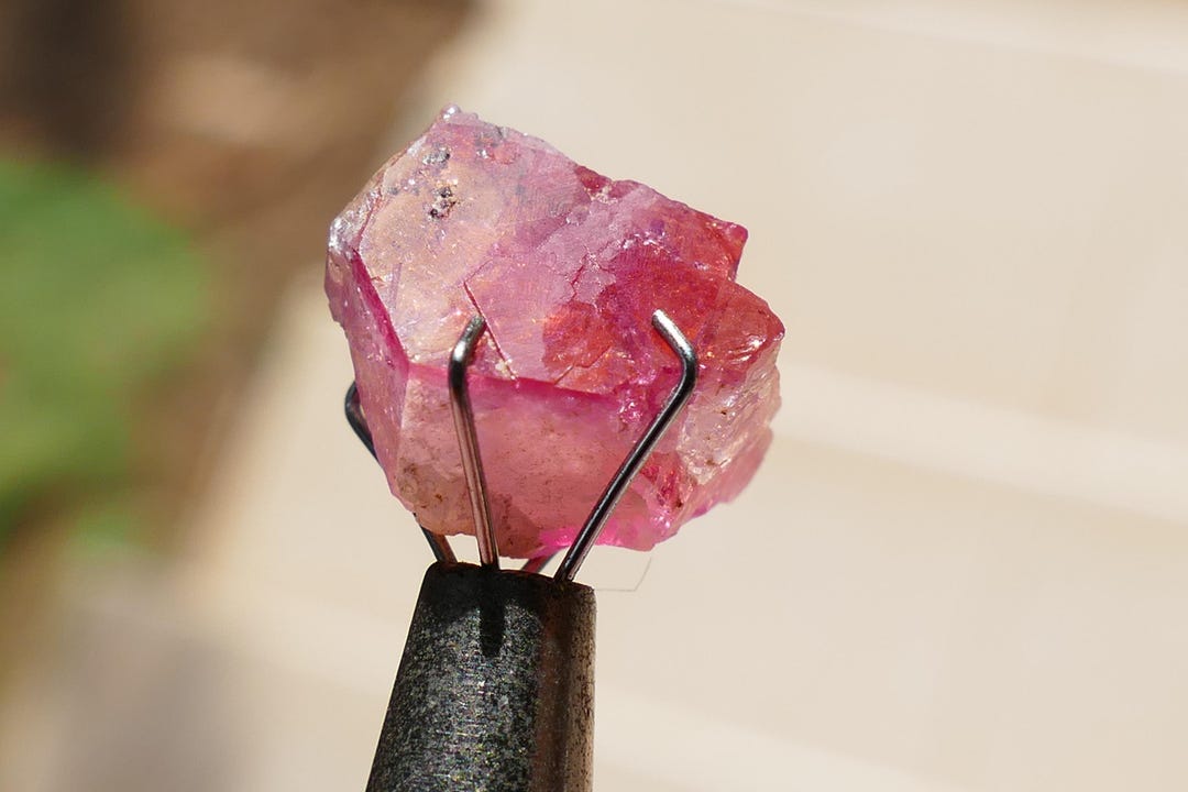 Rare Pezzotaite Crystal, Caesium Beryl From Madagascar 4.13 Carats - Etsy