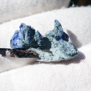 Extremely Rare Benitoite and Neptunite Crystal in Matrix 11.95 Size ...