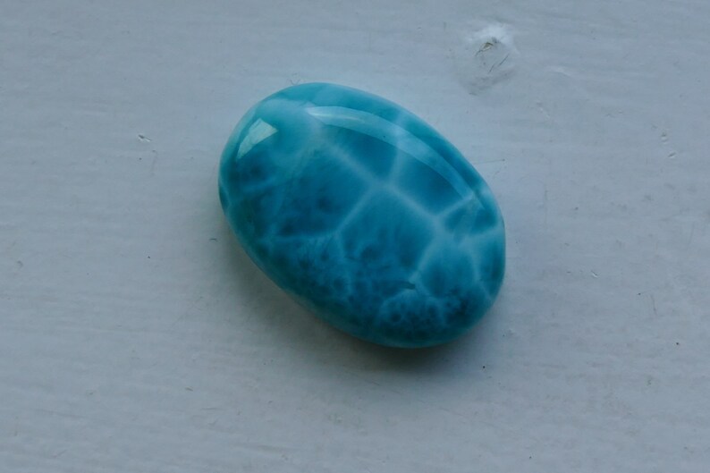 High Grade Natural Larimar Gemstone Cabochon Oval Larimar Cab - Etsy