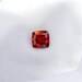2.65ct Sphalerite Square Cut Gemstone From Spain Spanish Sphalerite - Etsy