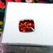 2.65ct Sphalerite Square Cut Gemstone From Spain Spanish Sphalerite - Etsy