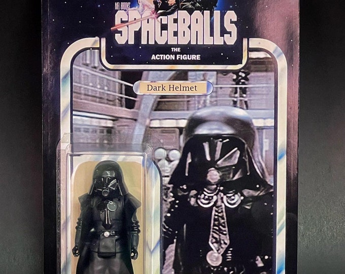 Custom Spaceballs Dark Helmet - Kenner Style Action Figure - Spaceballs ...