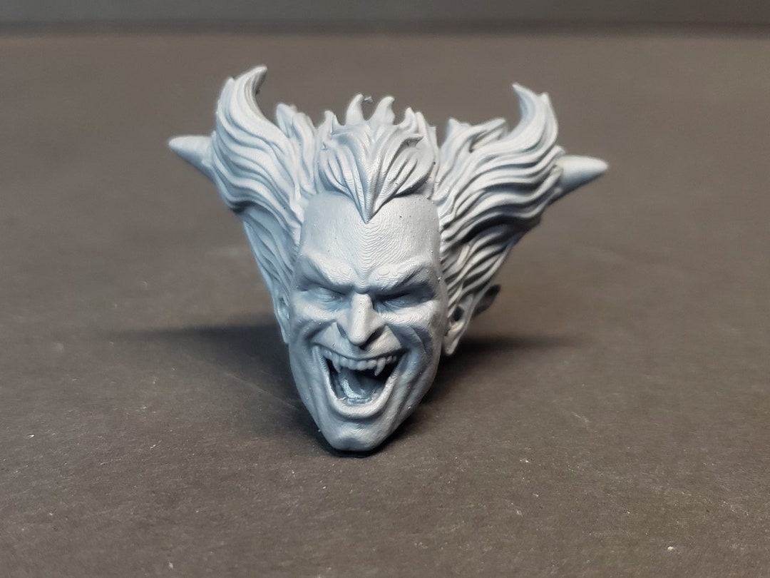 1:12 Scale Custom Action Figure Head Inspired by Mephisto - 6" - Etsy
