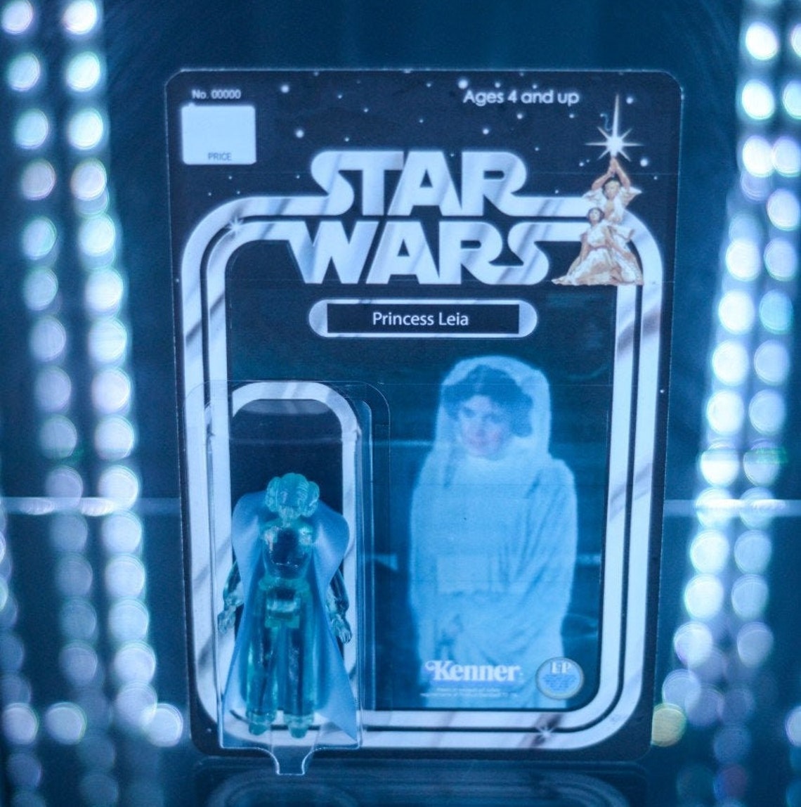 Custom Star Wars Princess Leia Hologram Kenner Style Action - Etsy