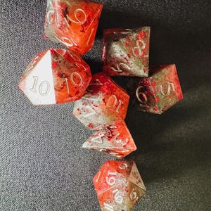 Handmade Custom Dice Dungeons Dragons Dice Set D20 - Etsy