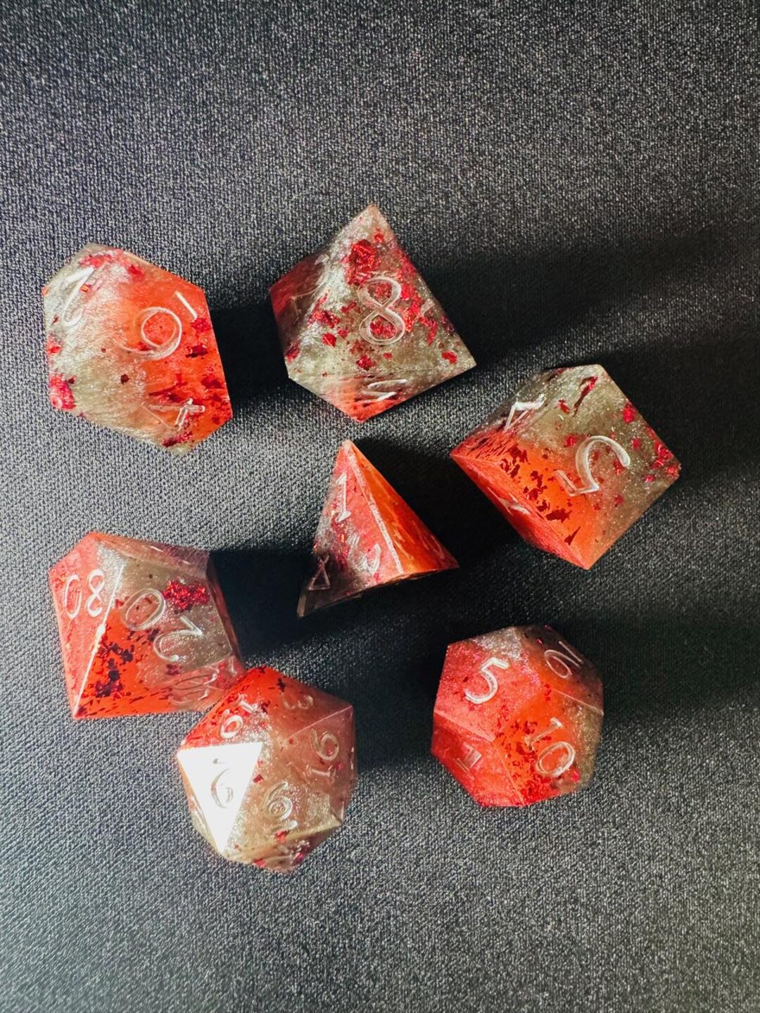 Handmade Custom Dice Dungeons Dragons Dice Set D20 - Etsy