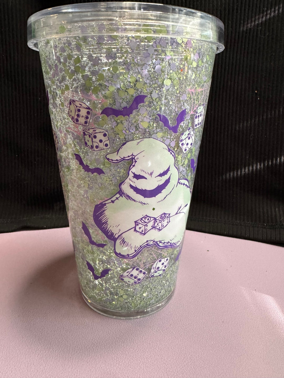 Oogie Boogie Nightmare Before Christmas Pastel Halloween Glitter Jack ...