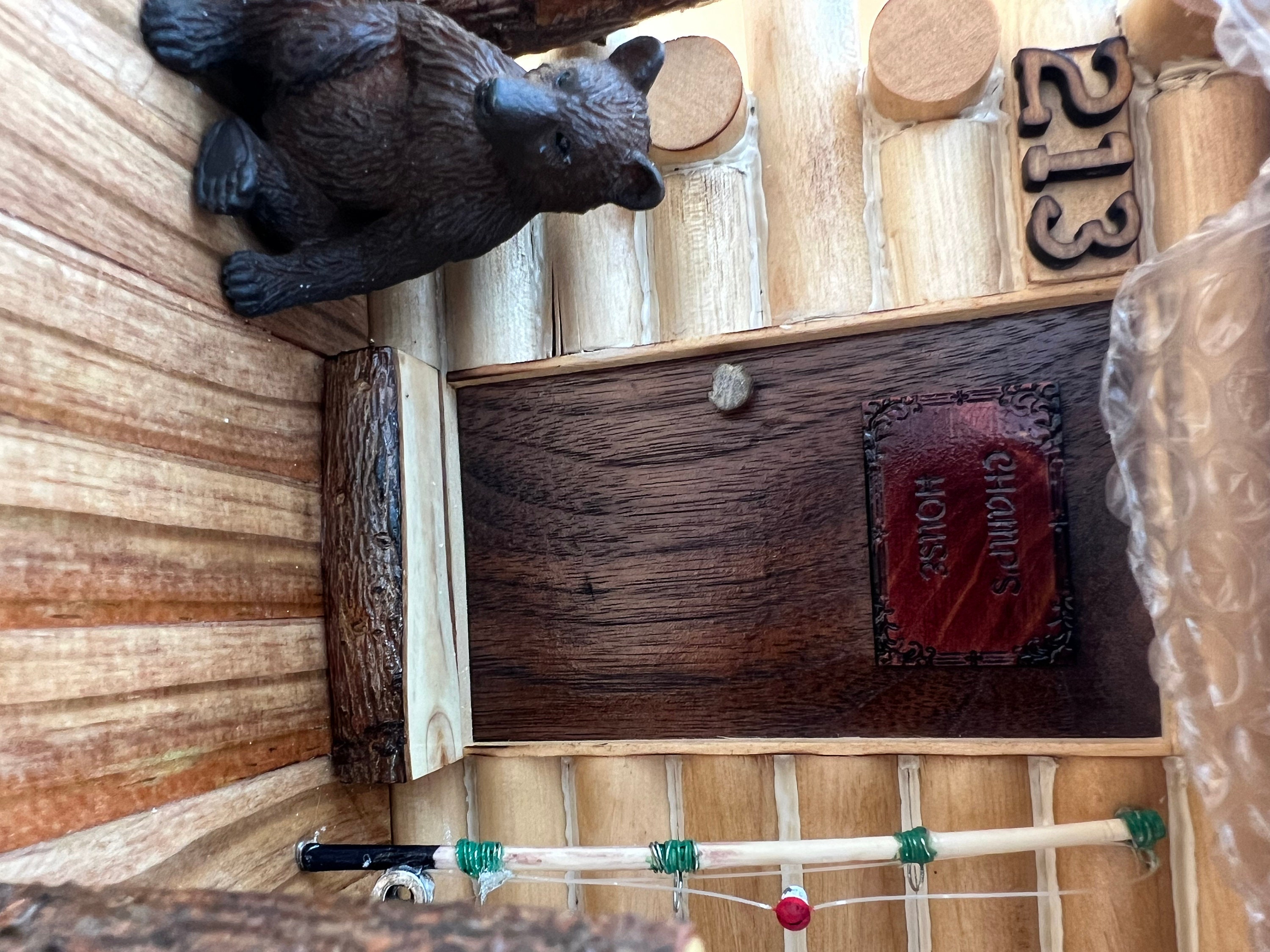 Custom Log Cabin Urn - Etsy