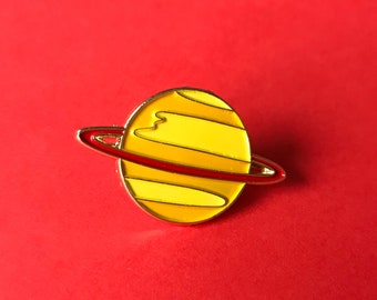 Saturn Pin | Etsy
