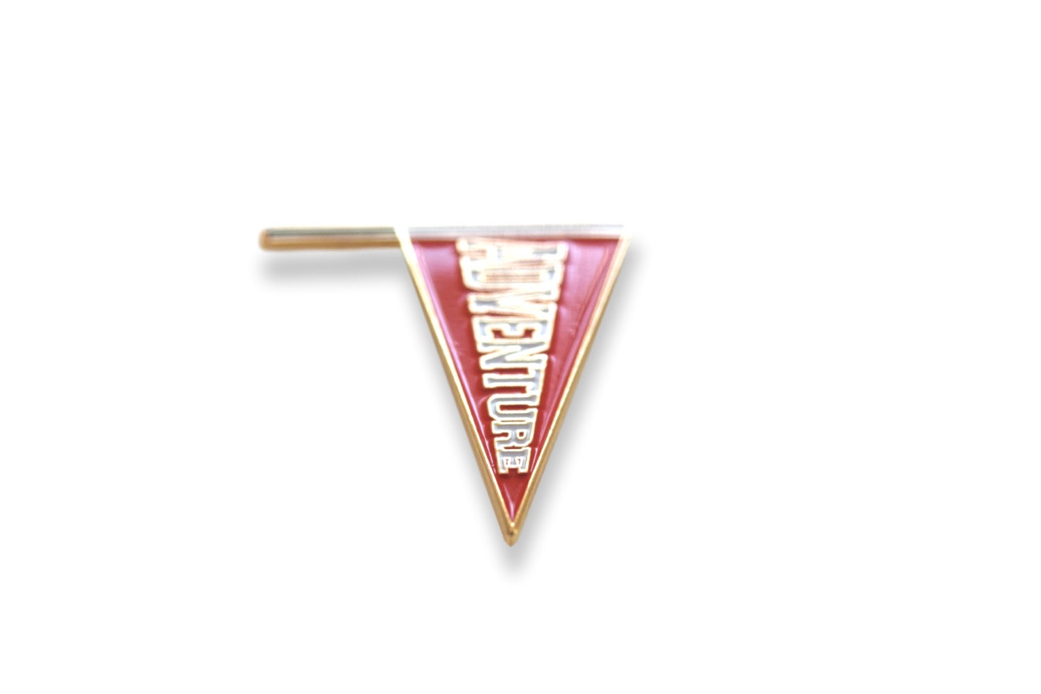 ADVENTURE Enamel Pin Lapel Pin Pennant Pin Gold Enamel - Etsy UK