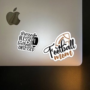 Football Obsessed Sticker, Football Fan Sticker, Football Gift for ...