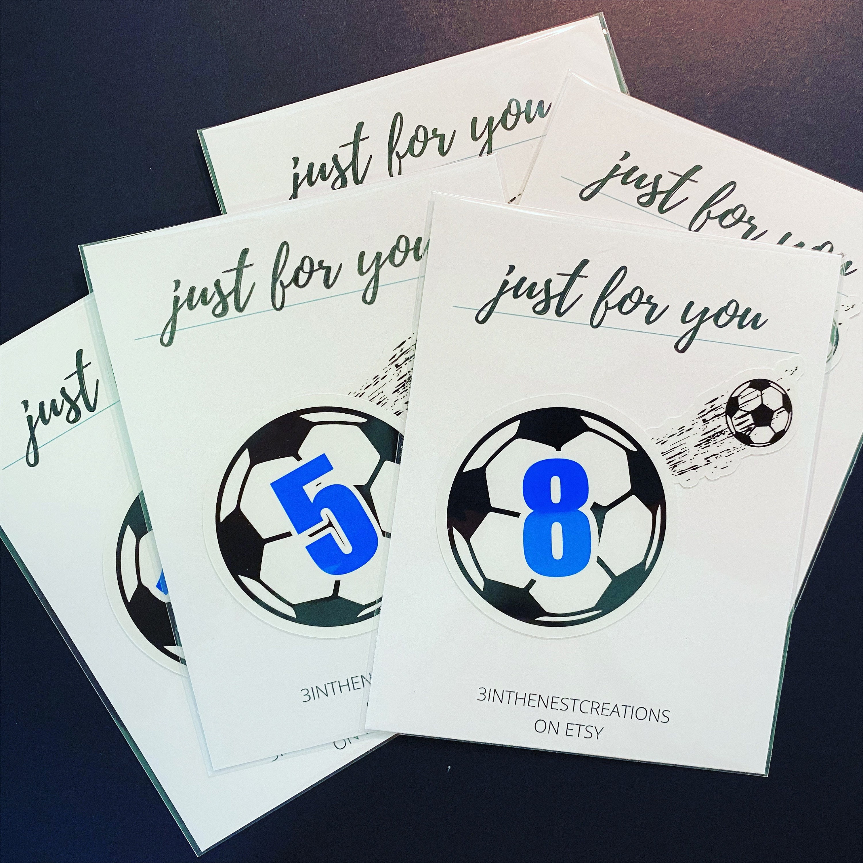 Personalized Soccer Number Sticker, Custom Number Sticker, Soccer Team ...