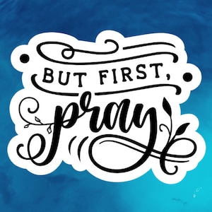 Prayer Stickers, Christian Stickers, Bible Verse Stickers, Faith ...