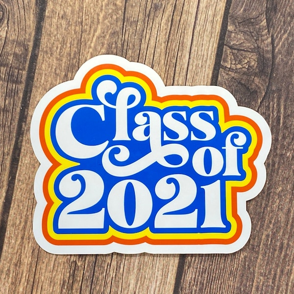 Class of 2021 Stickers - Etsy