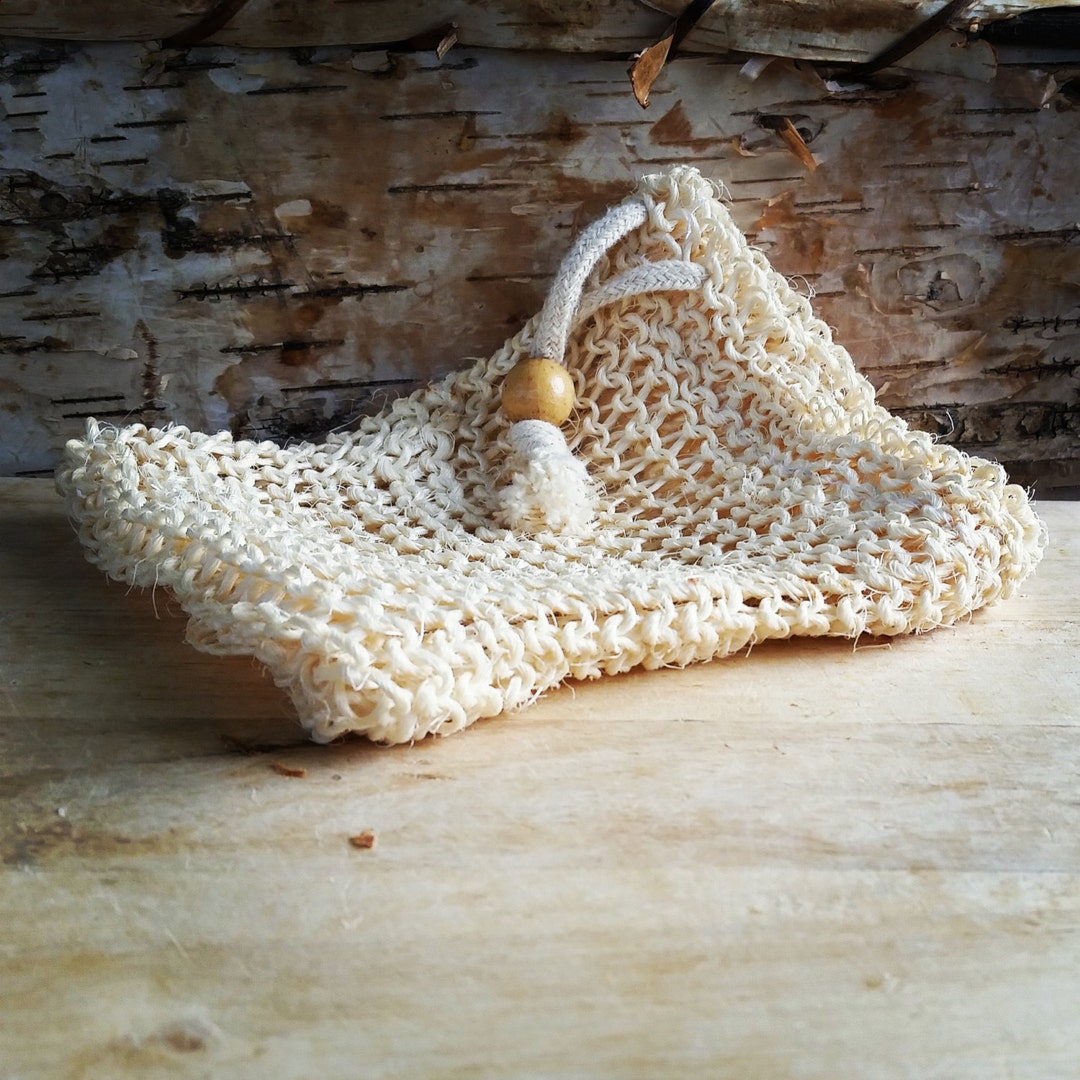 Sisal Soap Sack - Etsy