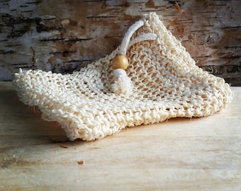 Sisal Soap Sack - Etsy