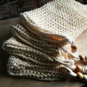 Sisal Soap Sack - Etsy