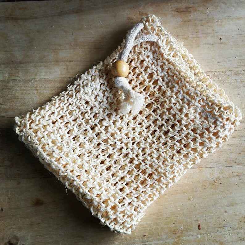 Sisal Soap Sack - Etsy