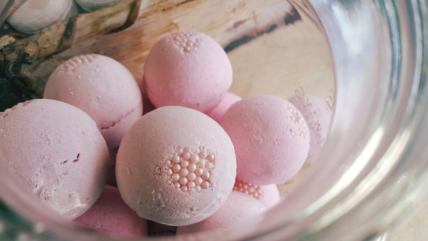 Bubble Gum Pearl Bath Bombs | Etsy