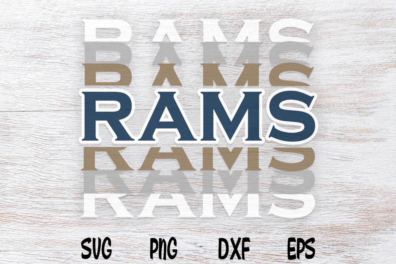 Rams Svg Los Angeles Football Team Rams Fan Mirror Text Etsy