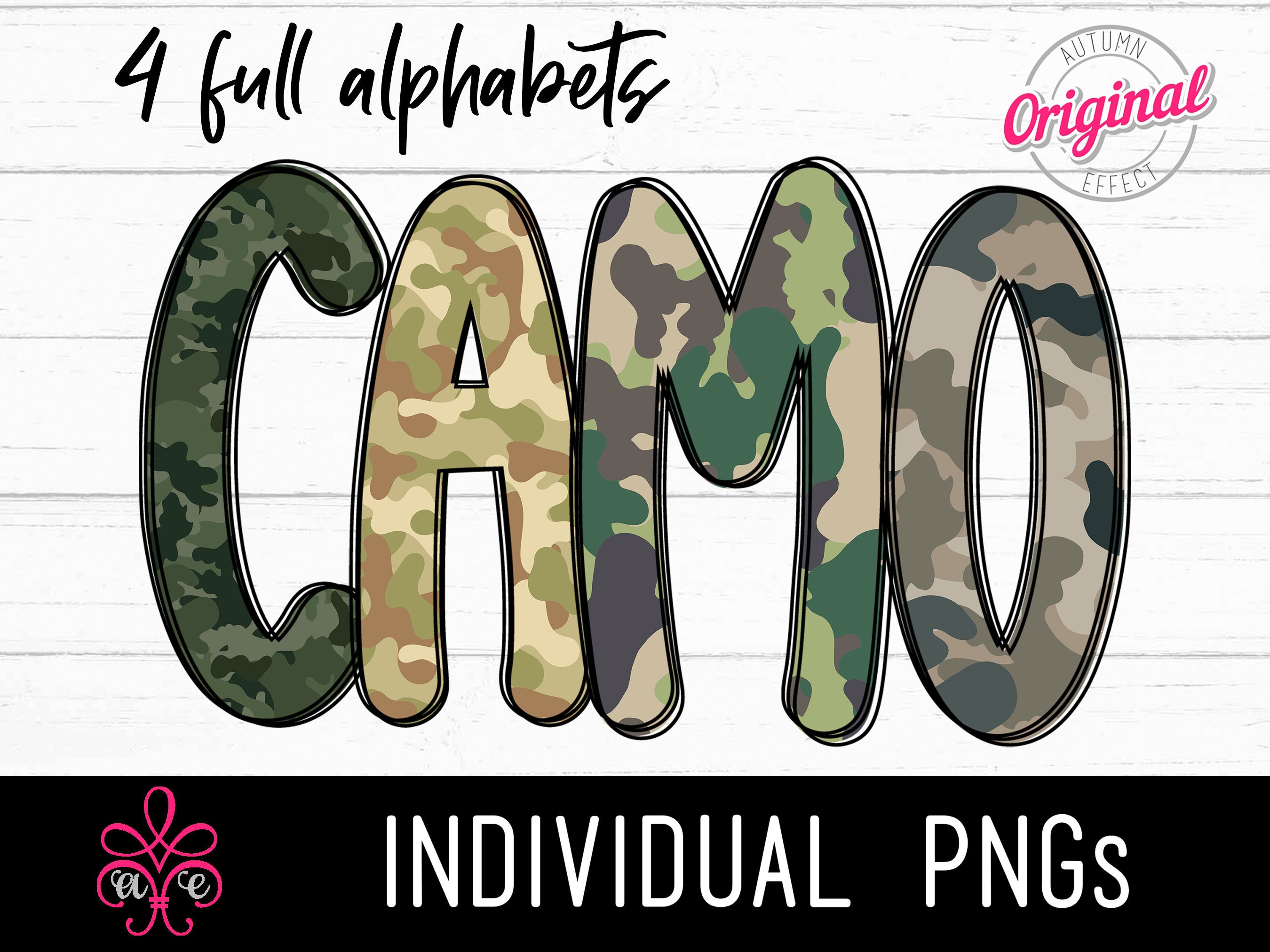 Camo Font