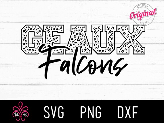 Scrapbooking Falcons School Spirit Svg Falcon Pride Png Retro Falcons ...