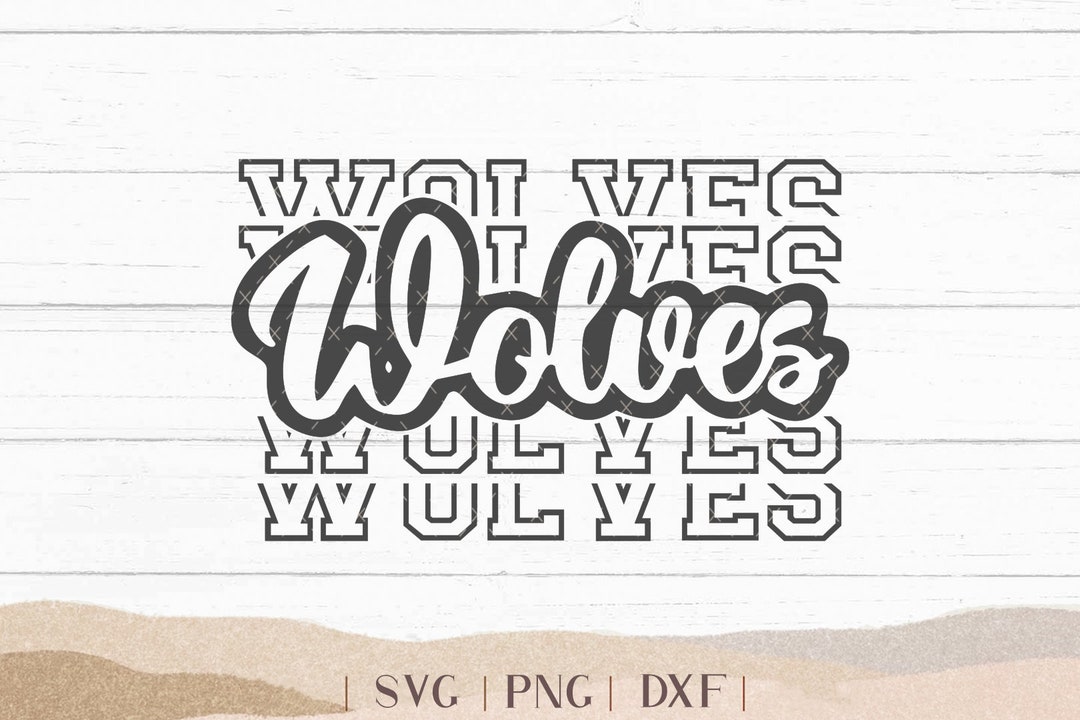 Wolves SVG - Wolves Bundle - School Spirit SVG - Wolves Cheer Football ...