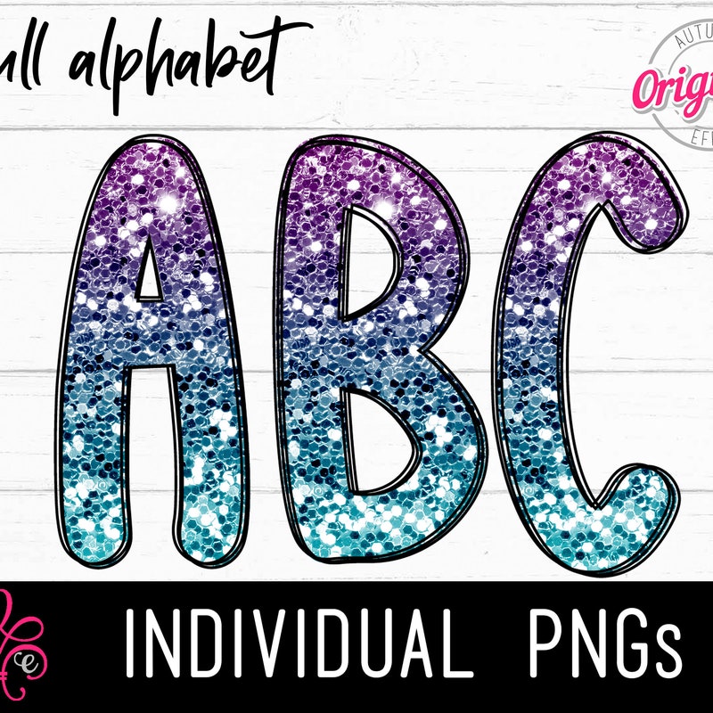 Mermaid Letters - Etsy