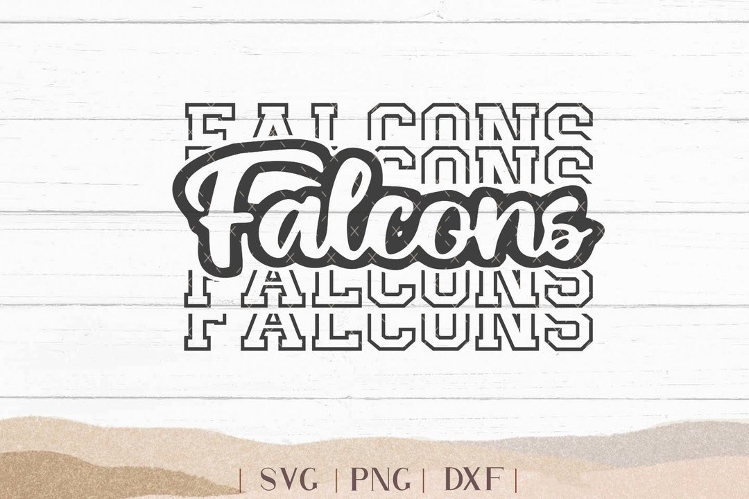 Falcons SVG - Falcons Bundle - School Spirit SVG - Falcons Cheer ...